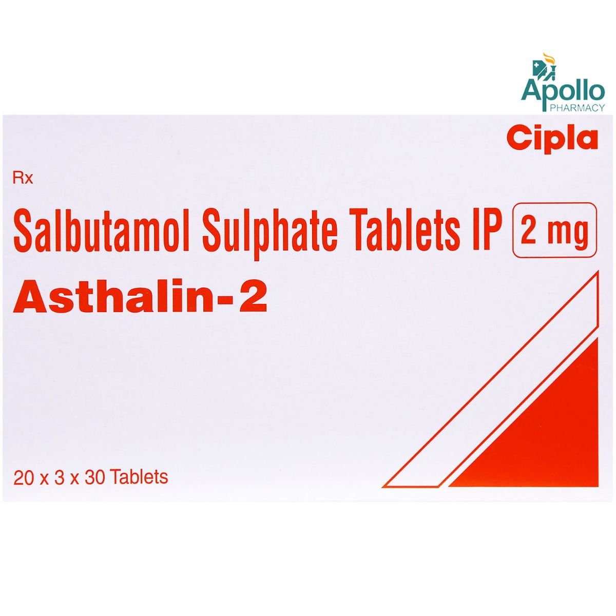 Asthalin-2 Tablet 30's Price, Uses, Side Effects, Composition - Apollo ...