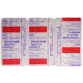 Asthalin-4 Tablet | Uses, Side Effects, Price | Apollo Pharmacy
