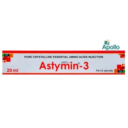 Astymin 3 Injection 20 ml | Uses, Side Effects, Price | Apollo Pharmacy