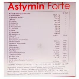 Buy Astymin Forte Capsule | 19 Minutes Delivery | Apollo Pharmacy