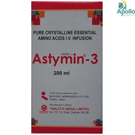 Astymin-3 10mg/8mg Infusion | Uses, Side Effects, Price | Apollo Pharmacy