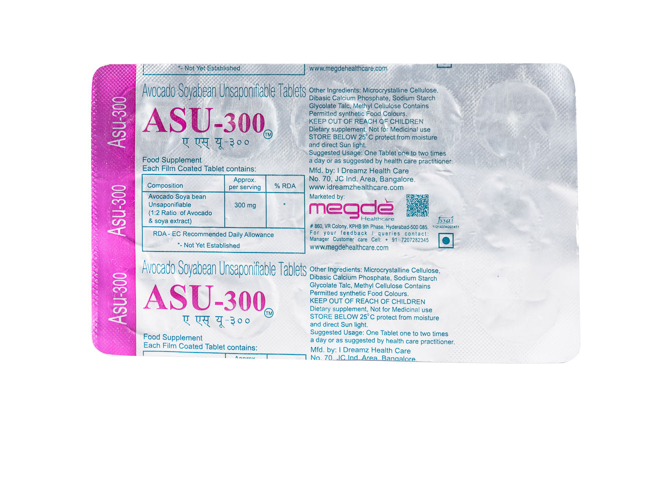 ASU-300 Tablet | Uses, Side Effects, Price | Apollo Pharmacy