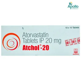 Atchol 20 Tablet | Uses, Side Effects, Price | Apollo Pharmacy