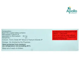 Atchol 20 Tablet | Uses, Side Effects, Price | Apollo Pharmacy