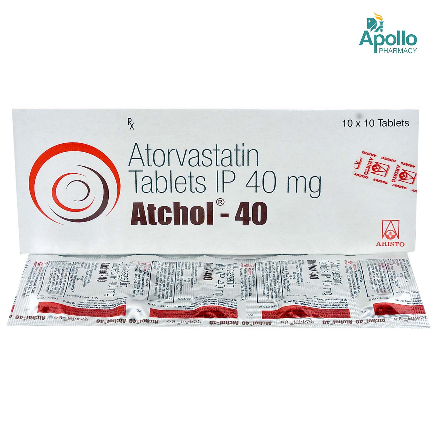 Atchol 40 Tablet | Uses, Side Effects, Price | Apollo Pharmacy