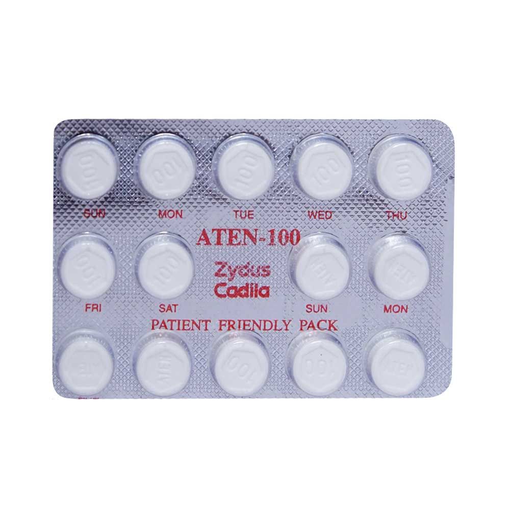 Aten-100 Tablet 14's Price, Uses, Side Effects, Composition - Apollo ...