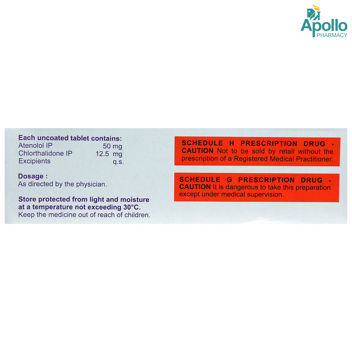 Atecard D Tablet 15's Price, Uses, Side Effects, Composition - Apollo ...