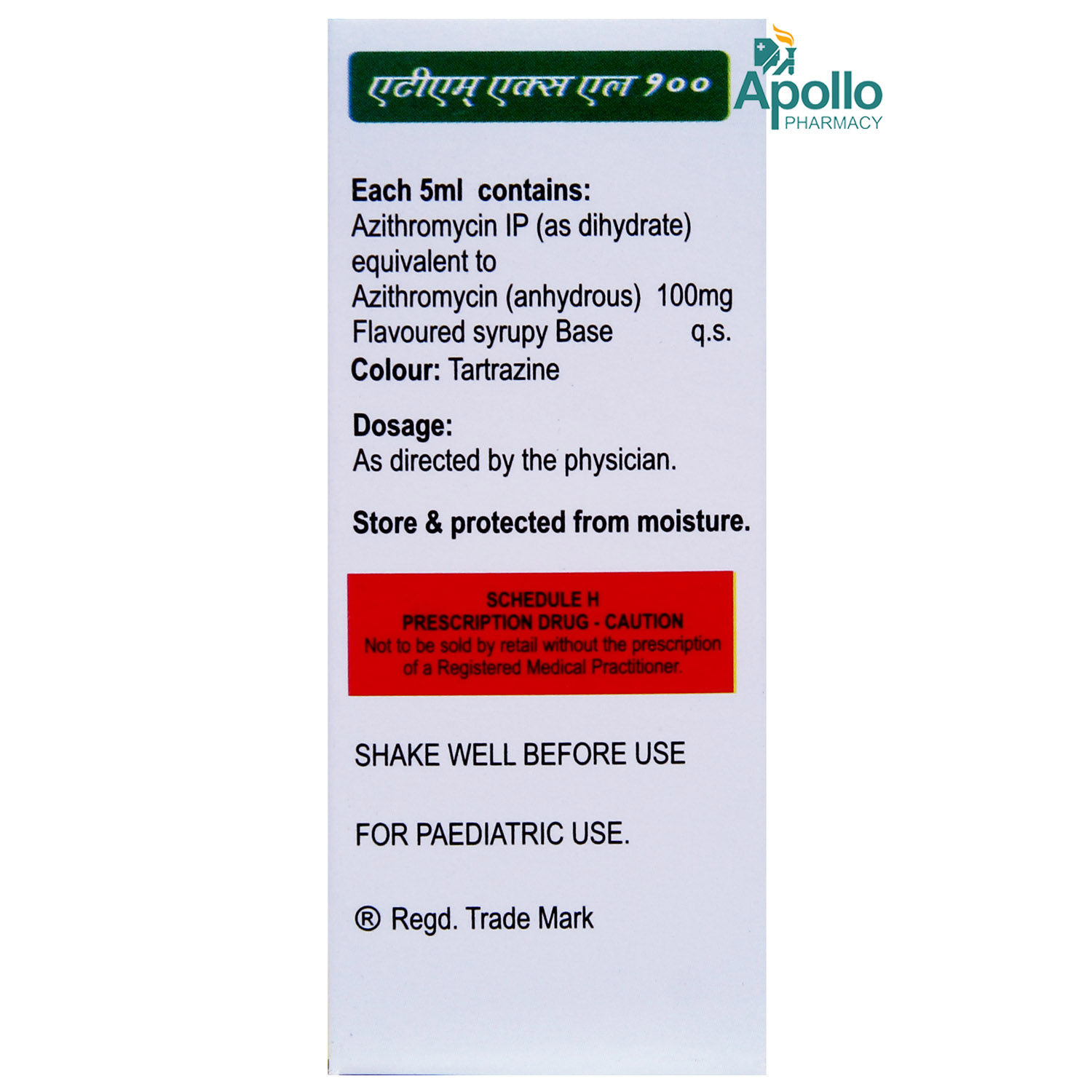 ATM XL 100 mg Suspension 30 ml Price, Uses, Side Effects, Composition ...