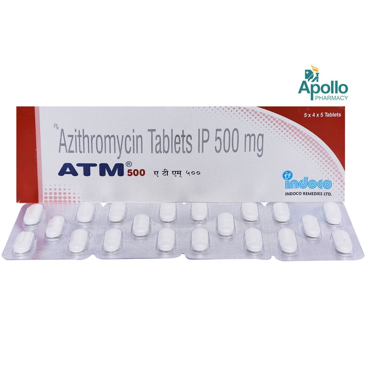 ATM 500 Tablet 5's Price, Uses, Side Effects, Composition - Apollo Pharmacy