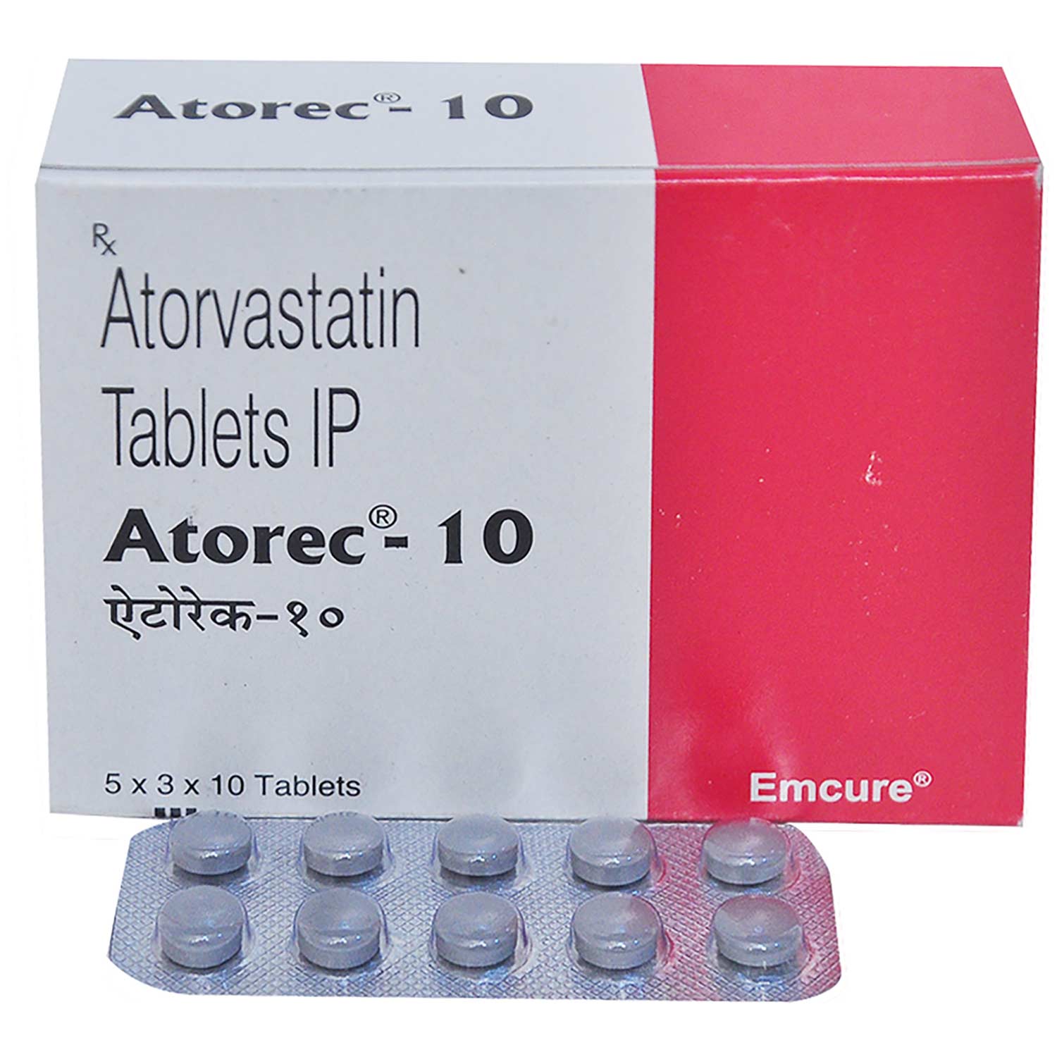 Atorec-10 Tablet 10's Price, Uses, Side Effects, Composition - Apollo ...