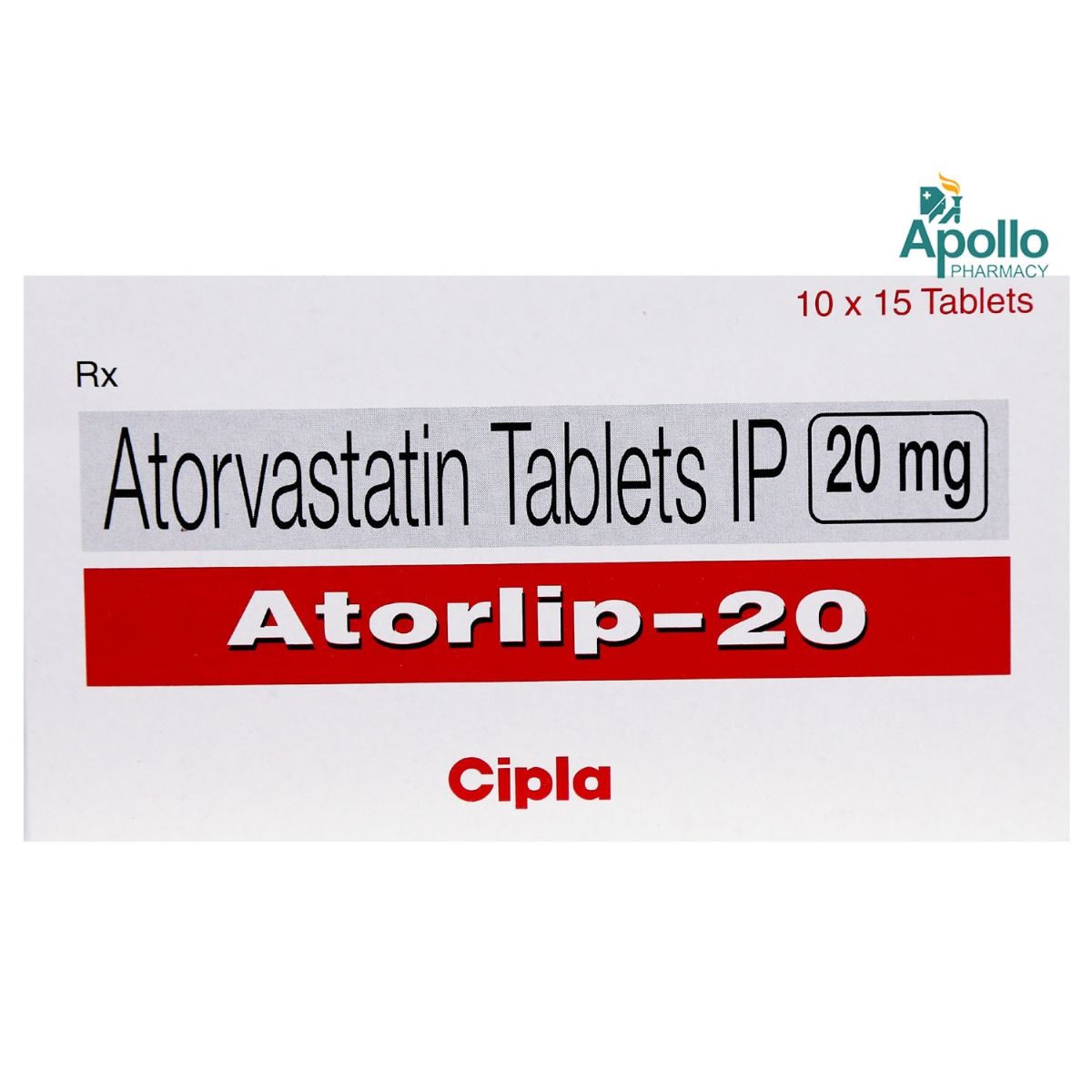Atorlip 20 Tablet 15's Price, Uses, Side Effects, Composition - Apollo ...