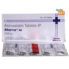 Atorva 40 Tablet | Uses, Side Effects, Price | Apollo Pharmacy