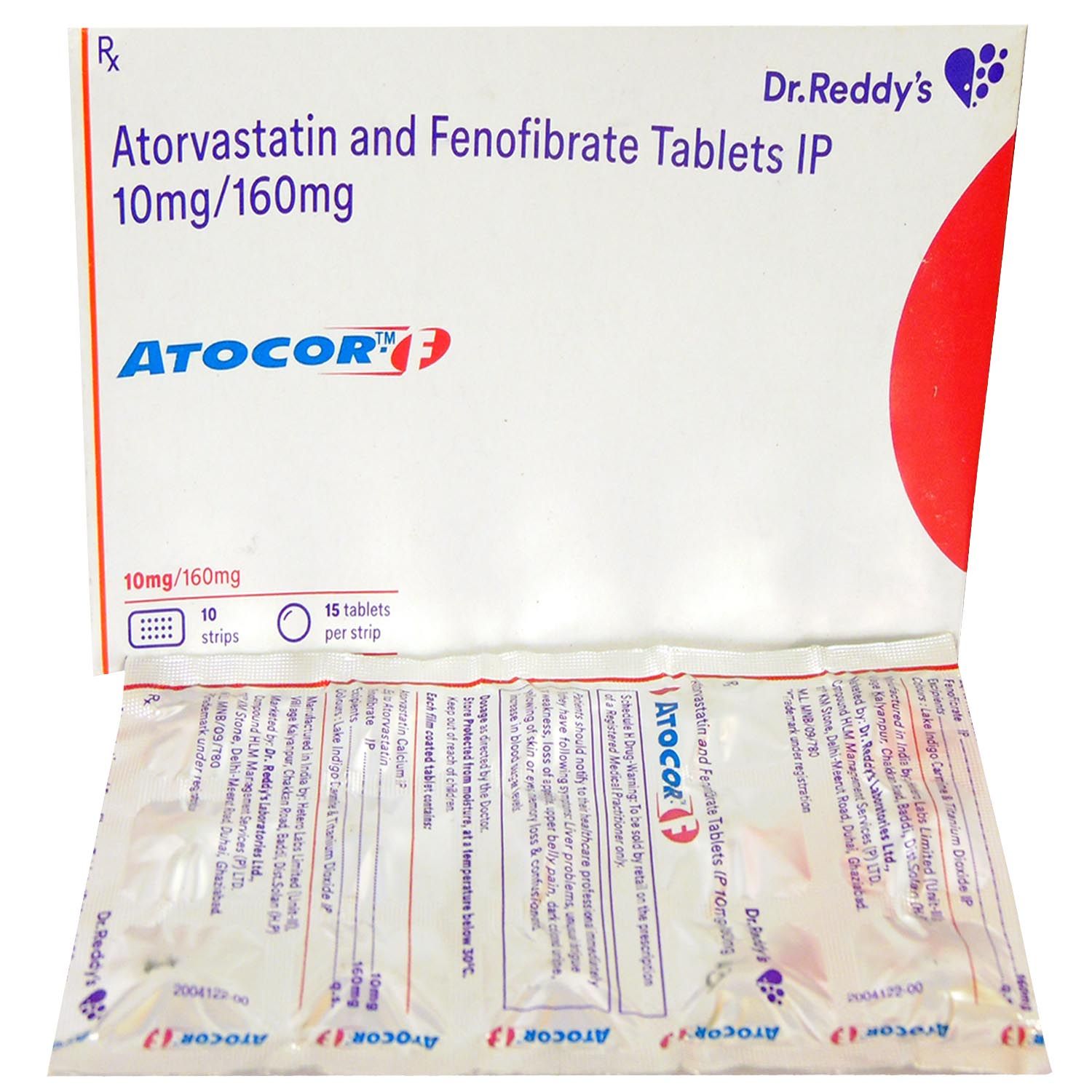 Atocor-F Tablet 15's Price, Uses, Side Effects, Composition - Apollo ...