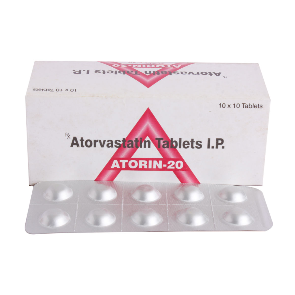 Atorin 20 mg Tablet 10's Price, Uses, Side Effects, Composition ...