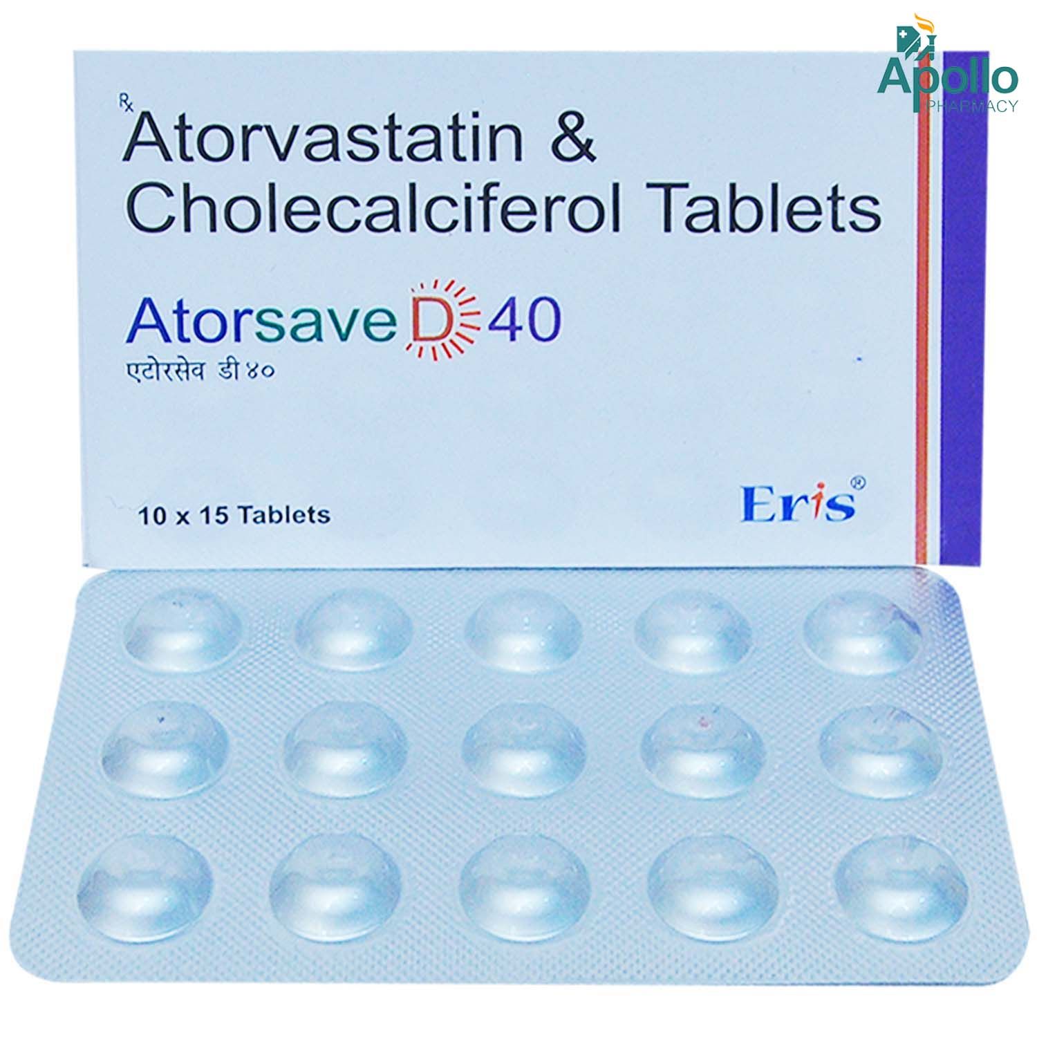 Atorsave D 40 Tablet 15's Price, Uses, Side Effects, Composition ...