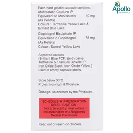 Atormac CV 10 Capsule | Uses, Side Effects, Price | Apollo Pharmacy