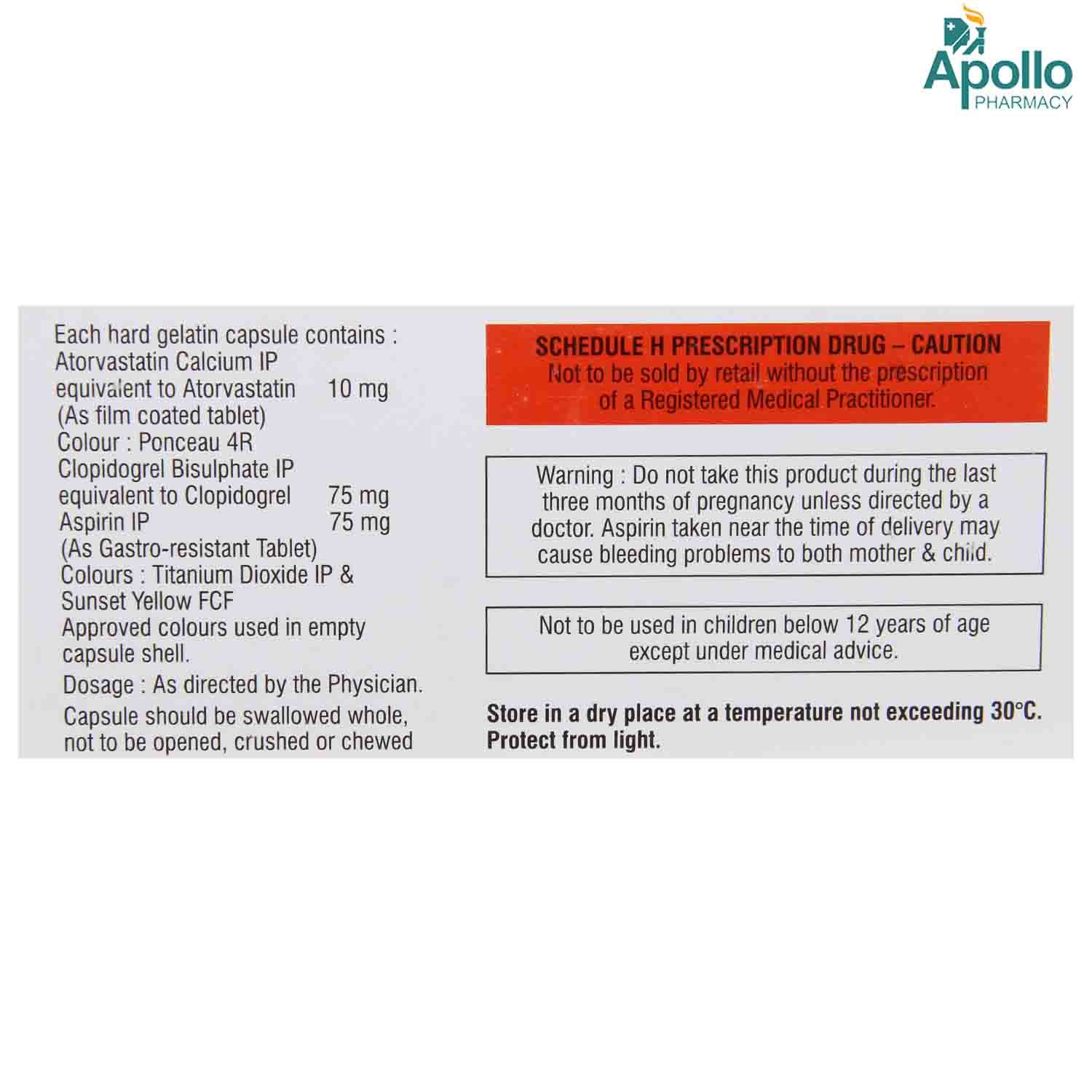 ATORMAC GOLD 10MG CAPSULE | Uses, Side Effects, Price | Apollo Pharmacy