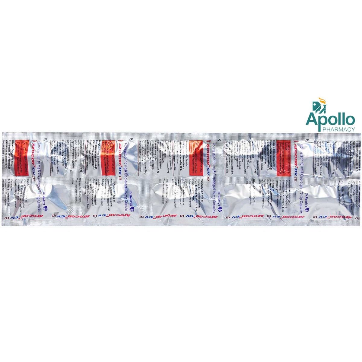 Atocor-CV 10 Capsule | Uses, Side Effects, Price | Apollo Pharmacy