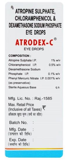 Atrodex-C Eye Drops 5 ml Price, Uses, Side Effects, Composition ...
