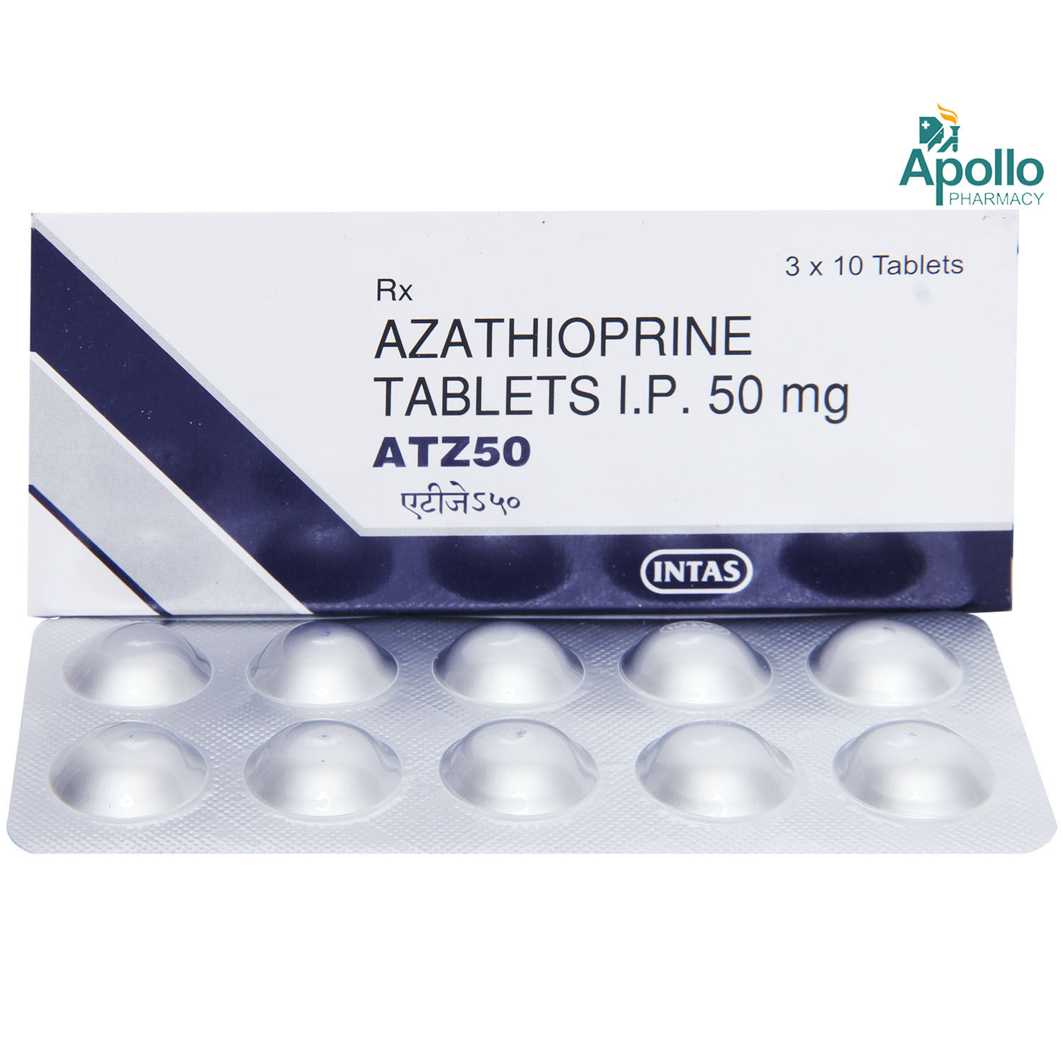 ATZ 50 Tablet 10's Price, Uses, Side Effects, Composition - Apollo Pharmacy