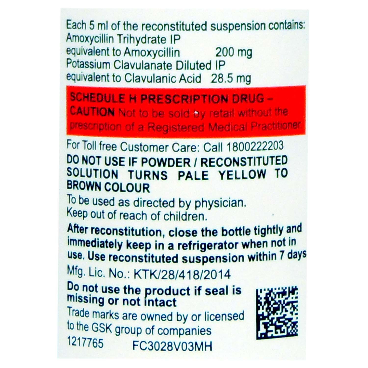 Augmentin Duo Oral Suspension | Uses, Side Effects, Price | Apollo Pharmacy