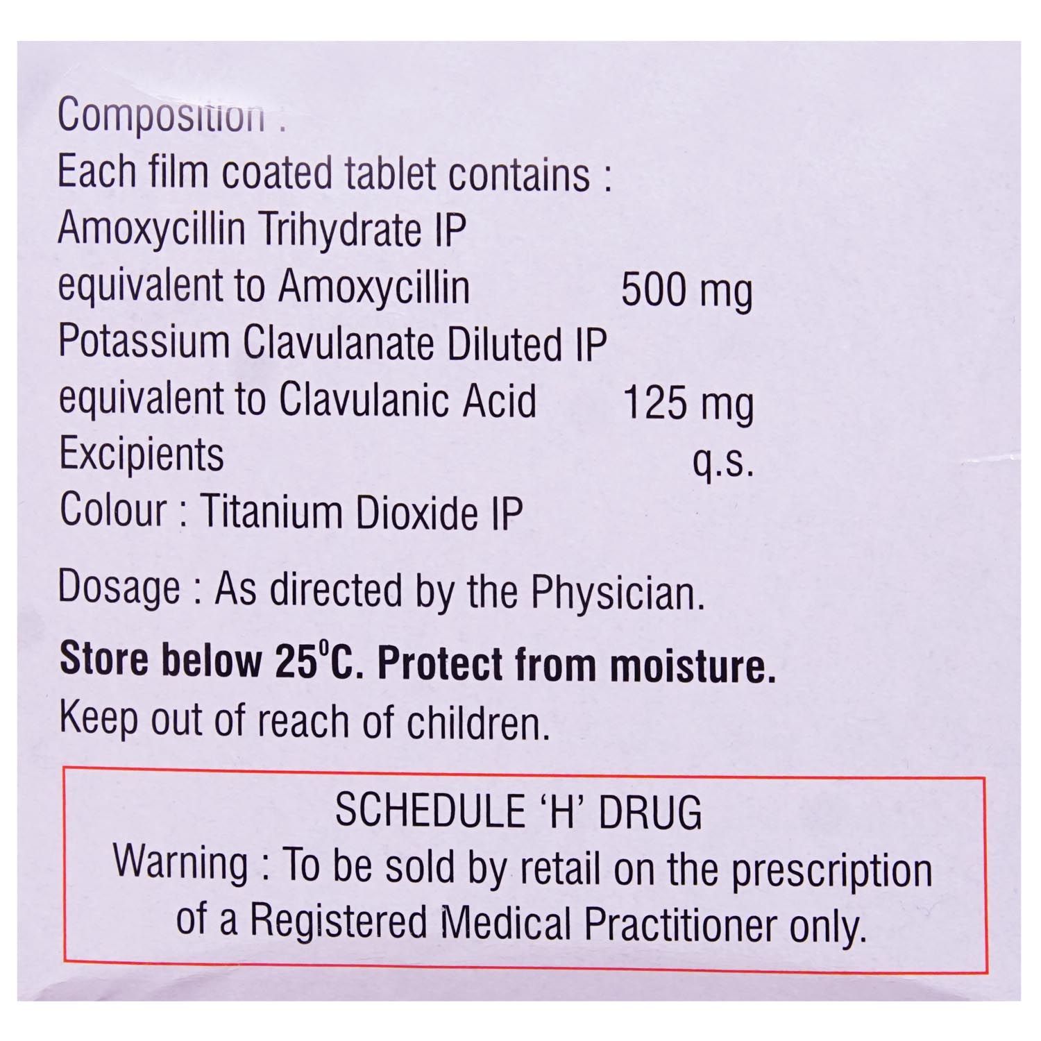 Augpen 625 BID Tablet 10's Price, Uses, Side Effects, Composition ...