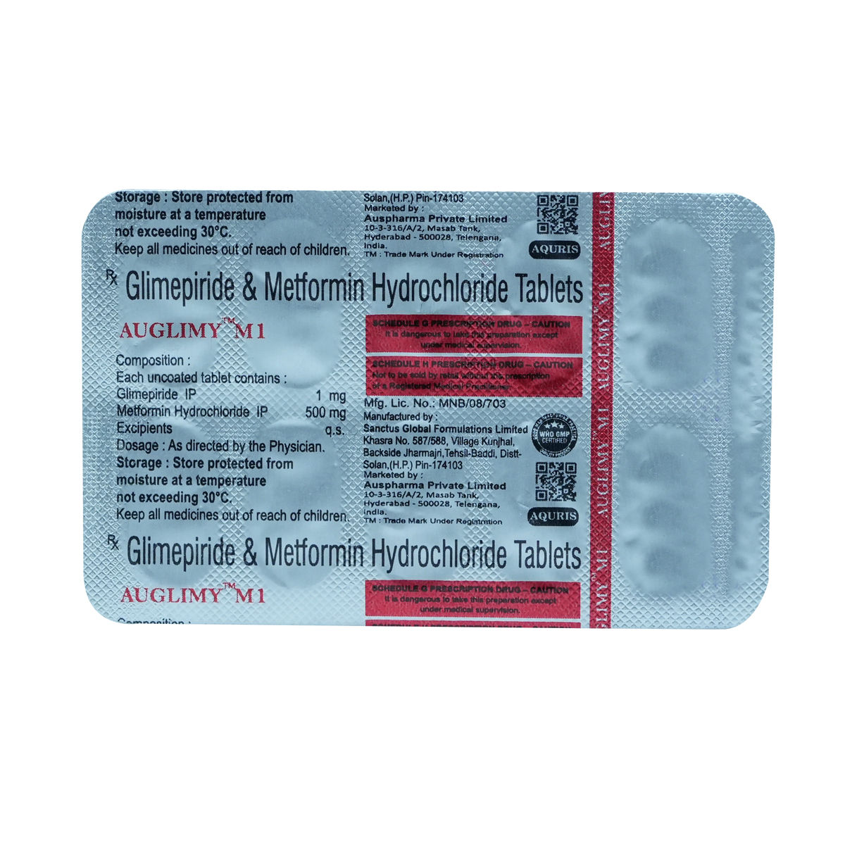 Auglimy M1 Tablet 10's Price, Uses, Side Effects, Composition - Apollo ...
