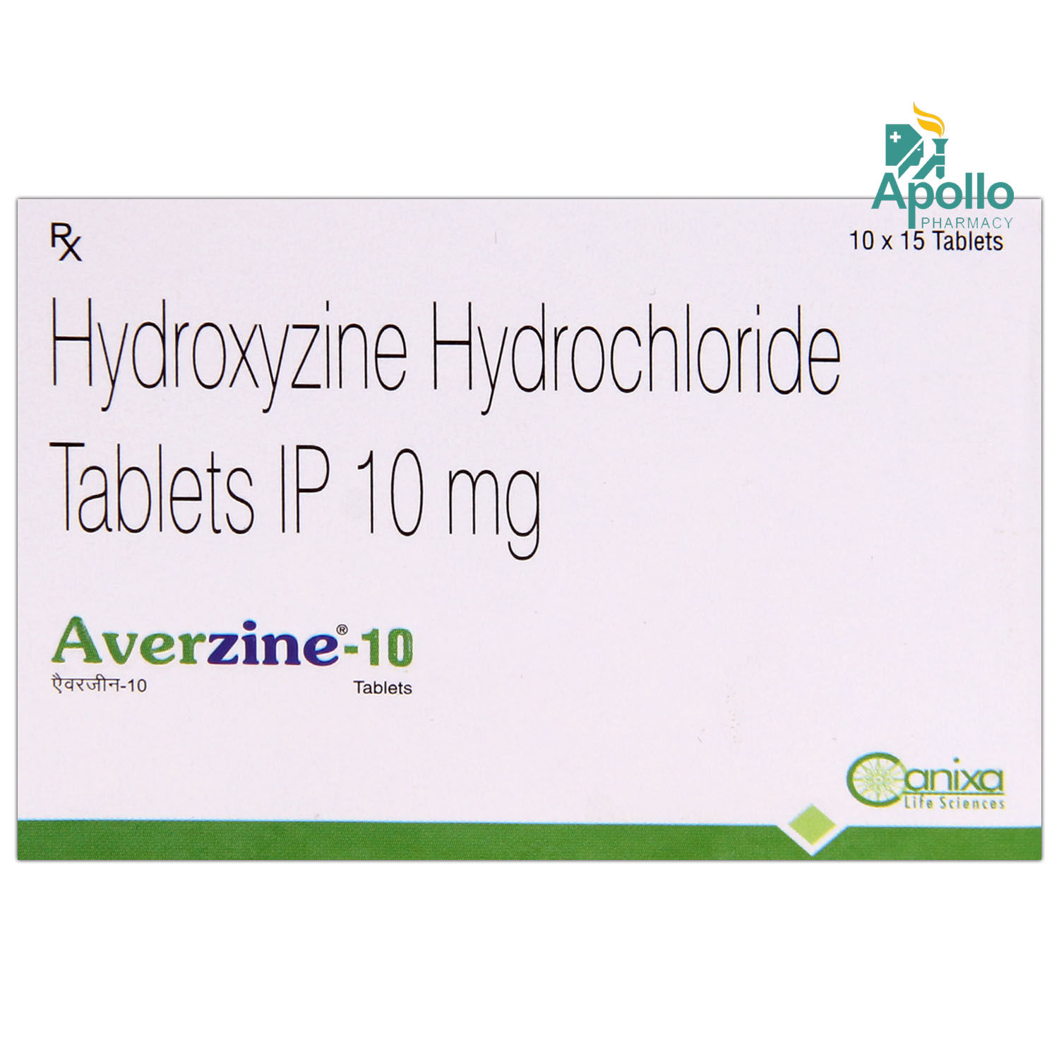 Averzine-10 Tablet | Uses, Side Effects, Price | Apollo Pharmacy