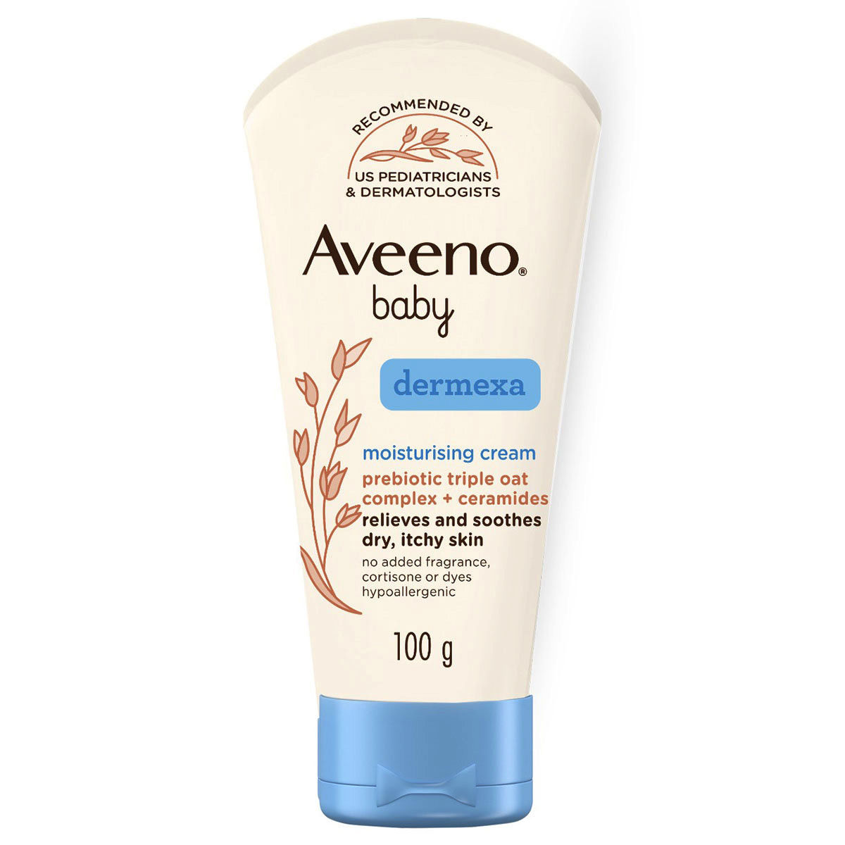 Buy Aveeno Baby Dermexa Moisturising Cream, 100 gm | 19 Minutes ...