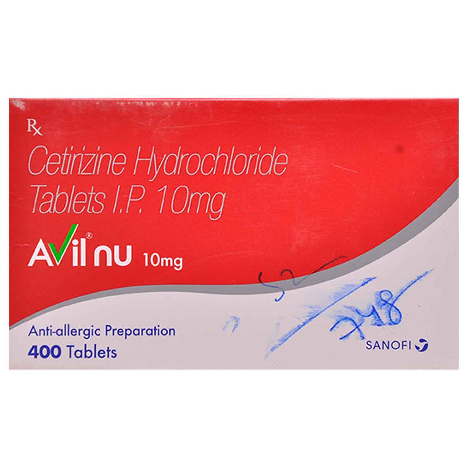 Avil Nu 10 mg Tablet | Uses, Side Effects, Price | Apollo Pharmacy