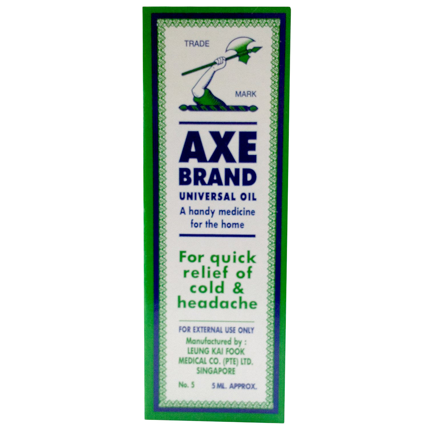 Axe Brand Universal Oil, 5 ml Price, Uses, Side Effects, Composition ...