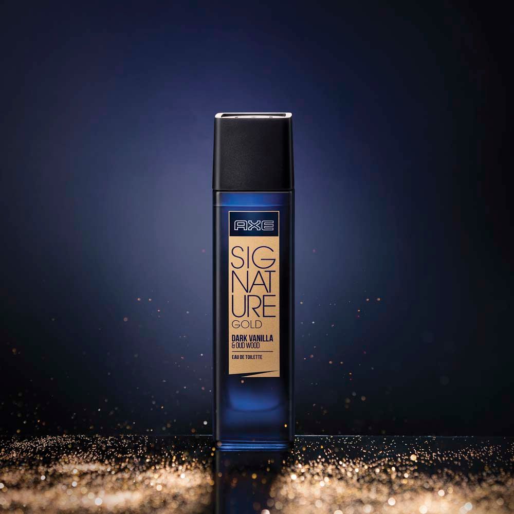 Axe Signature Gold Dark Vanilla & Oud Wood Perfume for Men, 80 ml Price ...