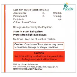 Axinac P Tablet | Uses, Side Effects, Price | Apollo Pharmacy