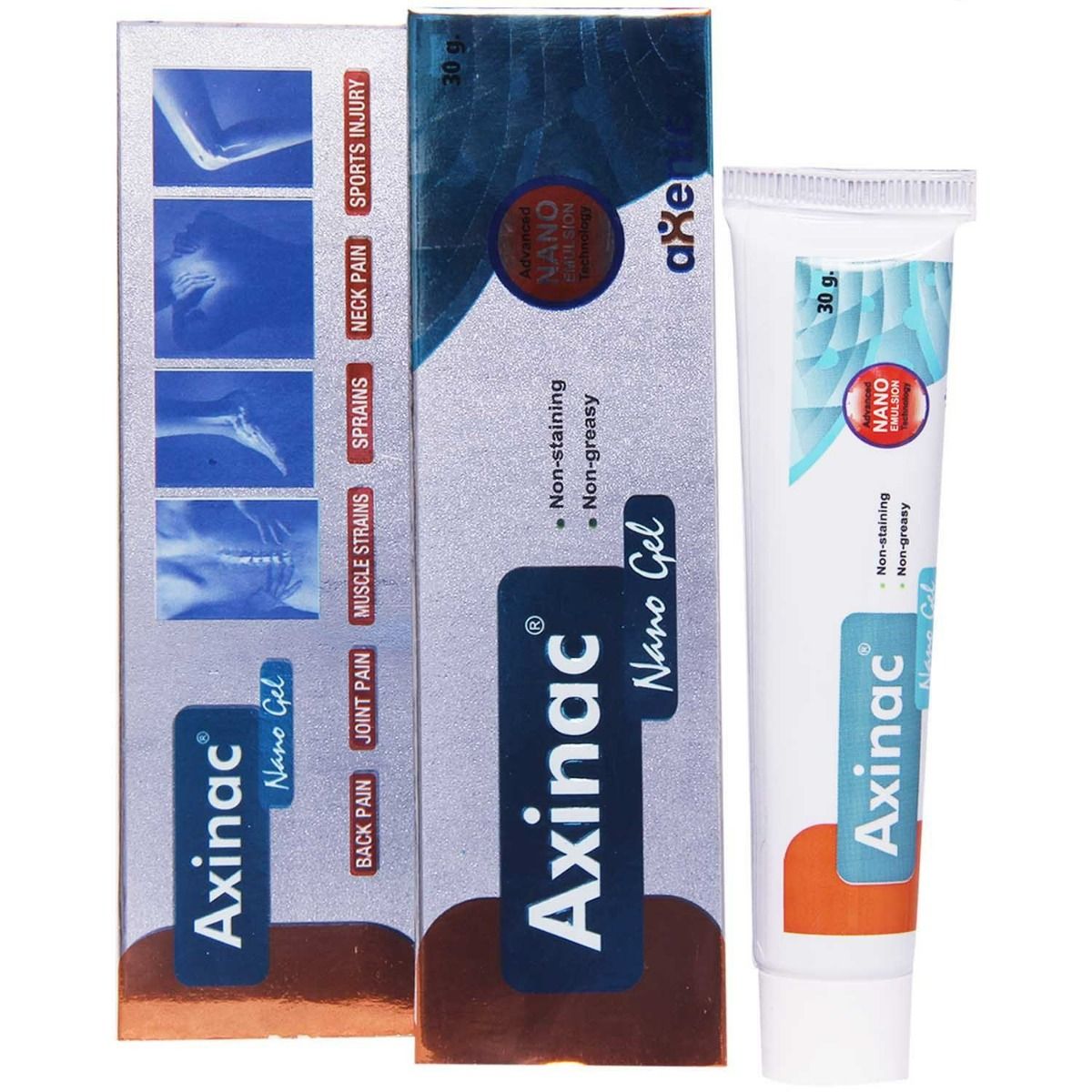 Axinac Nano Gel 30 gm Price, Uses, Side Effects, Composition - Apollo ...