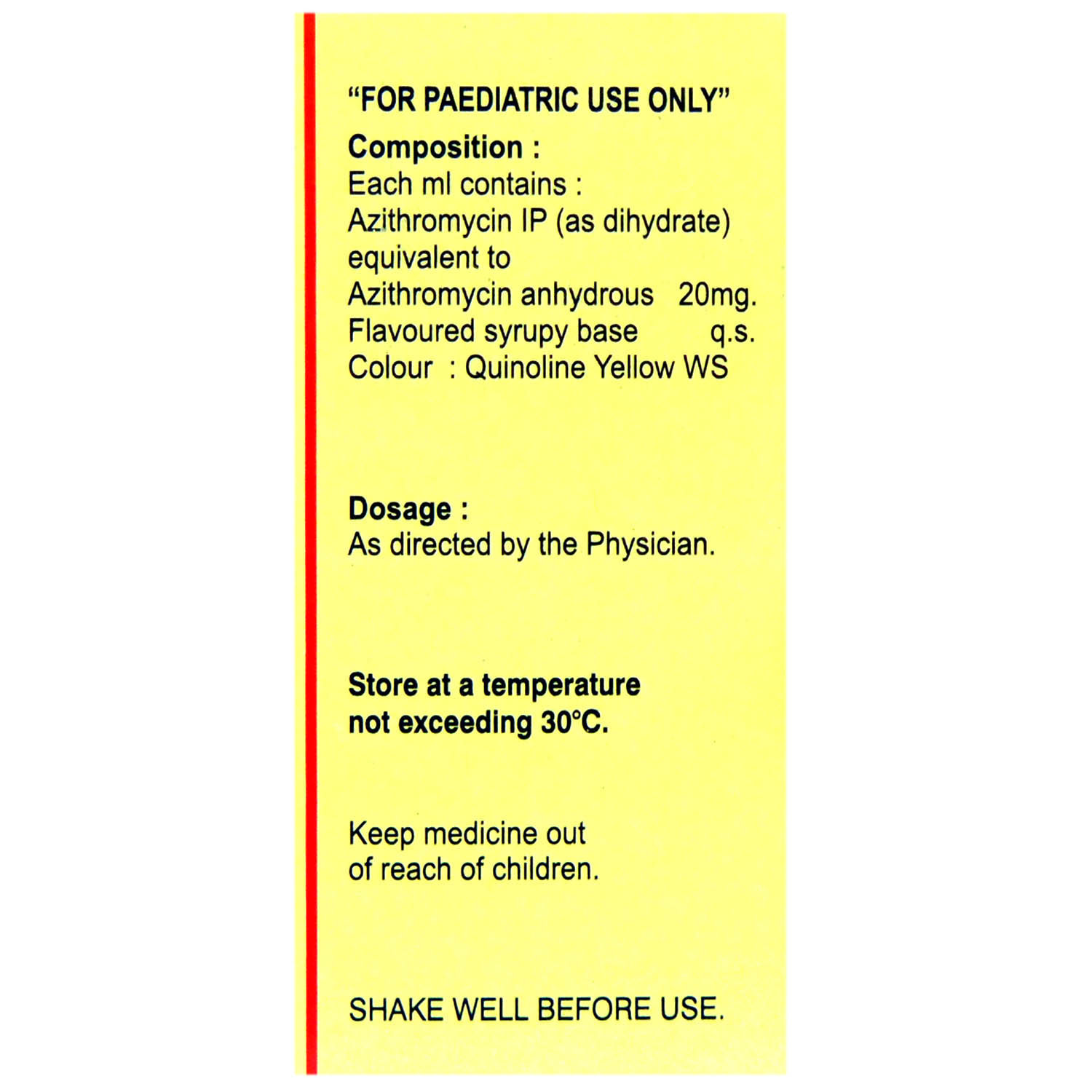 Azax 100 mg Suspension 15 ml Price, Uses, Side Effects, Composition ...