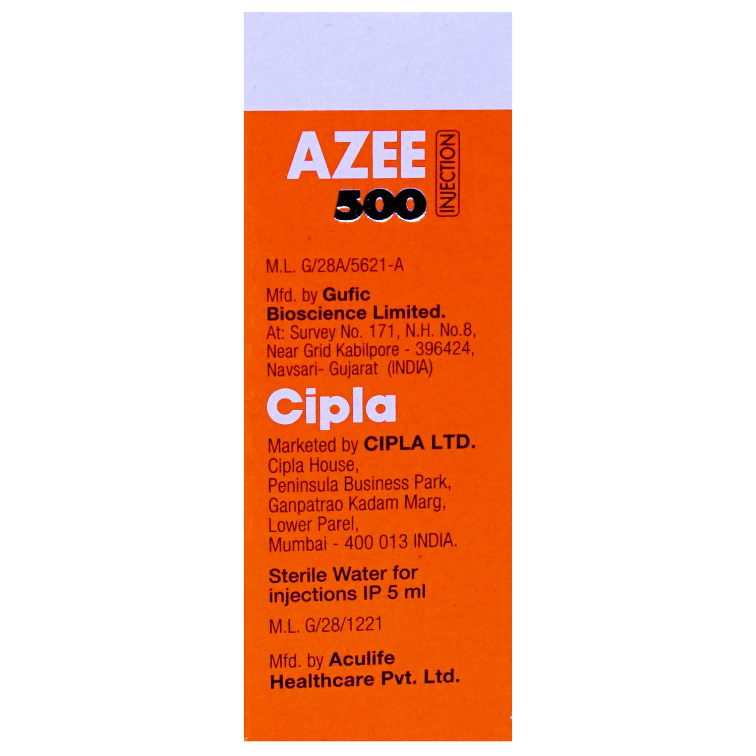 Azee 500 Injection 5 ml Price, Uses, Side Effects, Composition - Apollo ...