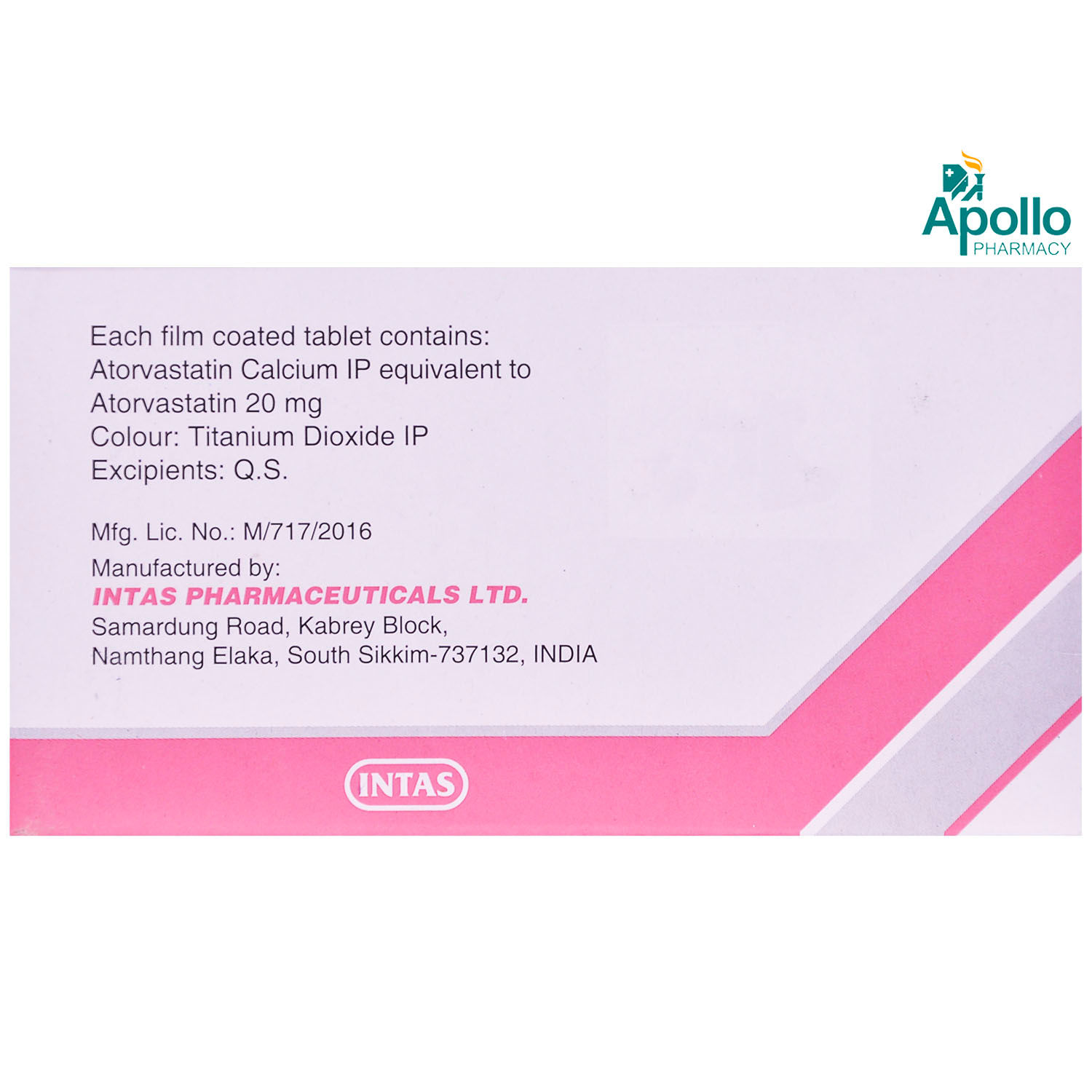 Azerva 20 Tablet 10's Price, Uses, Side Effects, Composition - Apollo ...