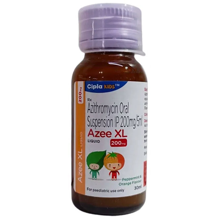 Azee XL 200 mg Peppermint & Orange Suspension | Uses, Side Effects ...