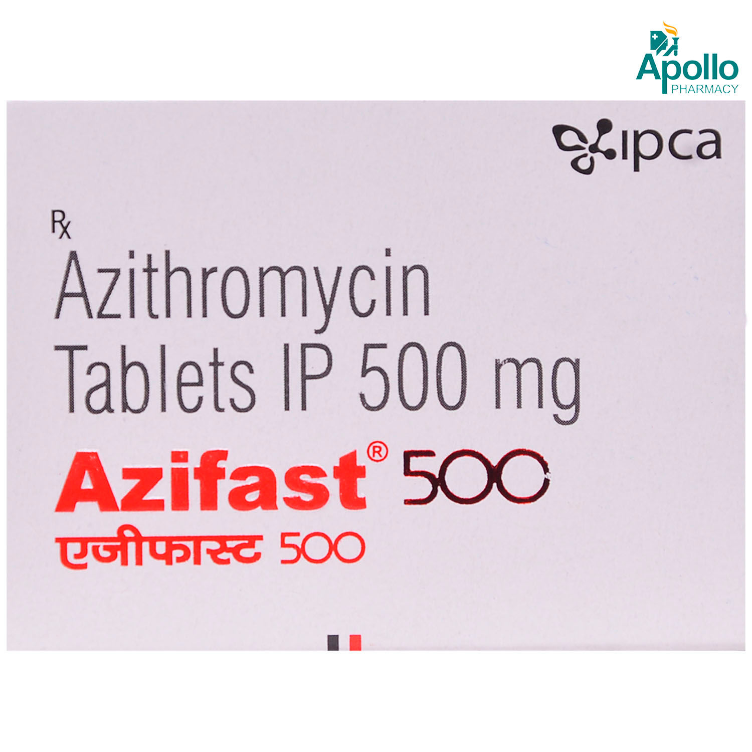 Azifast 500 Tablet | Uses, Side Effects, Price | Apollo Pharmacy