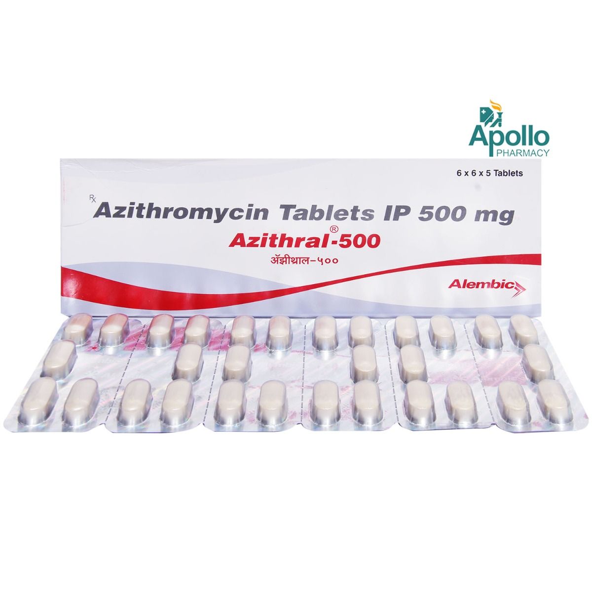 Azithral-500 Tablet | Uses, Side Effects, Price | Apollo Pharmacy