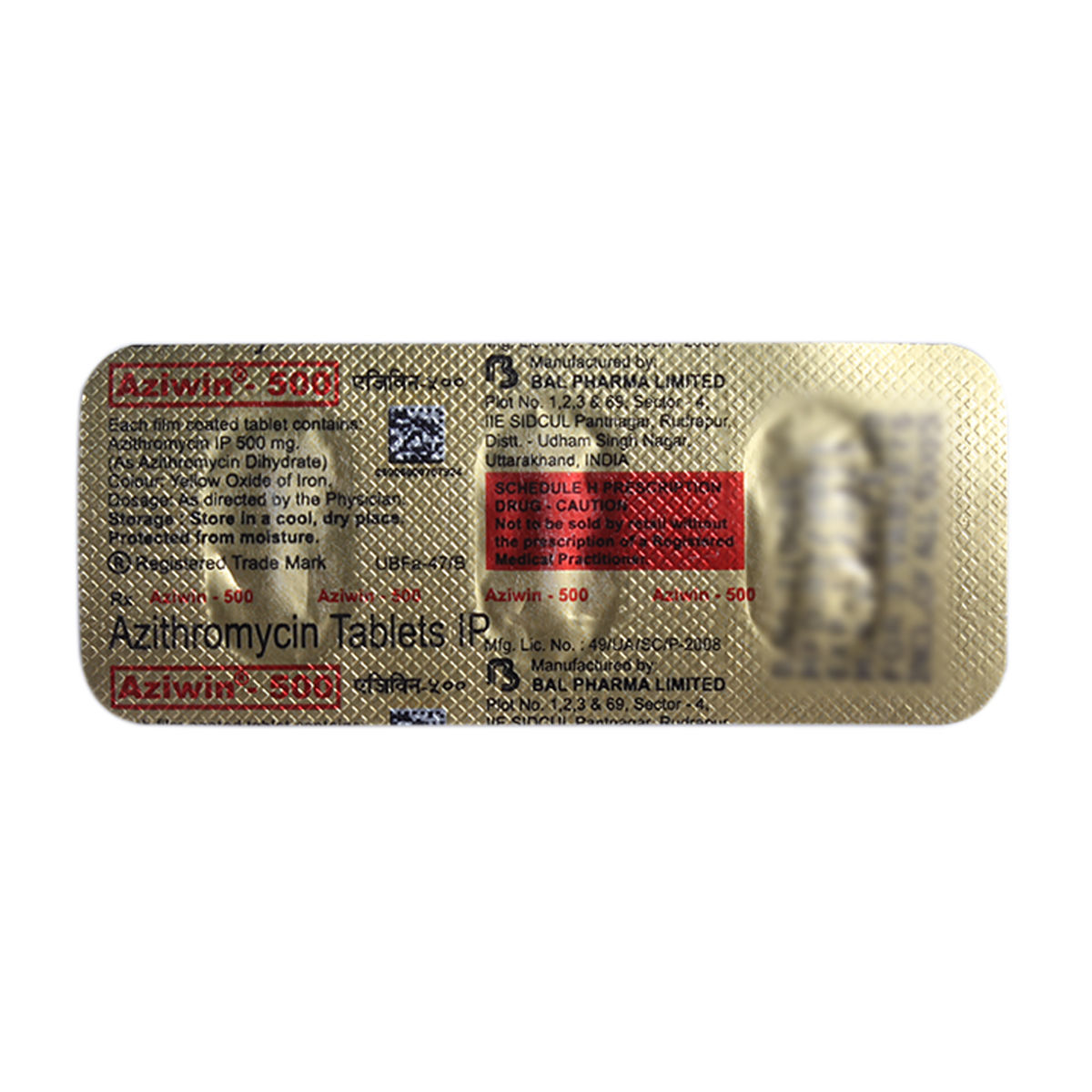 Aziwin 500 mg Tablet | Uses, Side Effects, Price | Apollo Pharmacy
