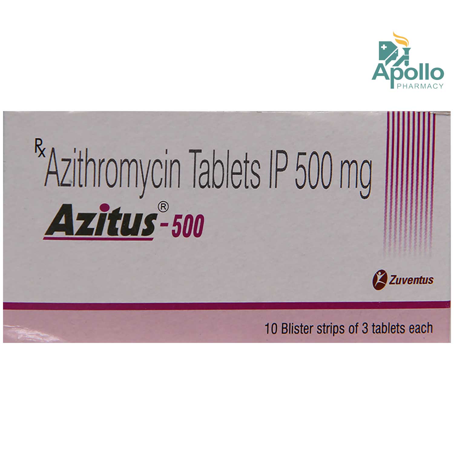 Azitus 500 Tablet | Uses, Side Effects, Price | Apollo Pharmacy