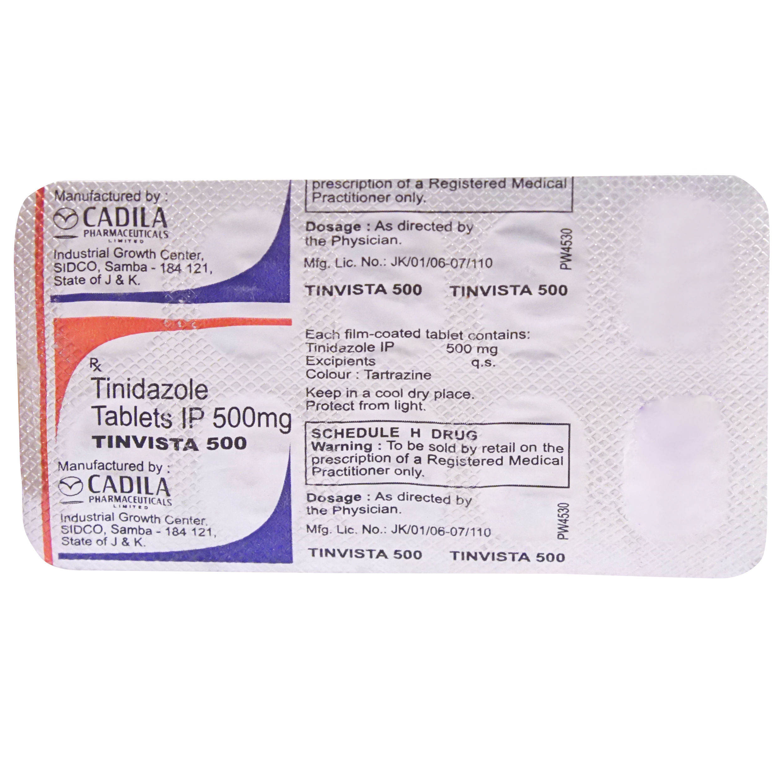 Azivista 250 mg Tablet 6's Price, Uses, Side Effects, Composition ...