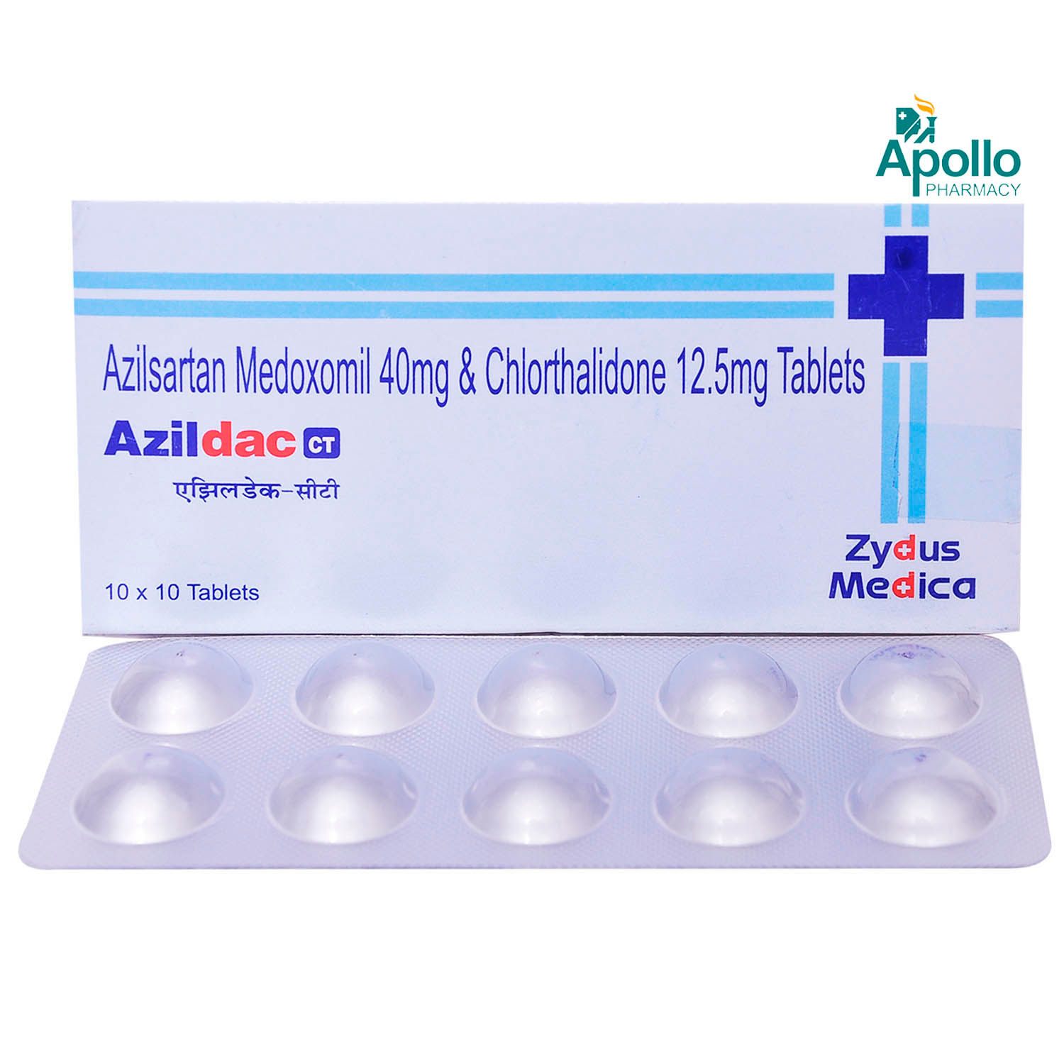 Azildac CT Tablet 10's Price, Uses, Side Effects, Composition - Apollo ...