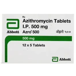 Azro 500 Tablet | Uses, Side Effects, Price | Apollo Pharmacy