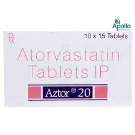 Aztor 20 Tablet | Uses, Side Effects, Price | Apollo Pharmacy