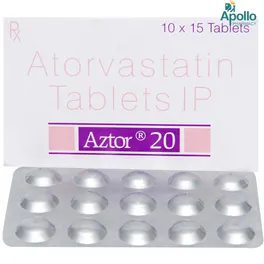 Aztor 20 Tablet | Uses, Side Effects, Price | Apollo Pharmacy