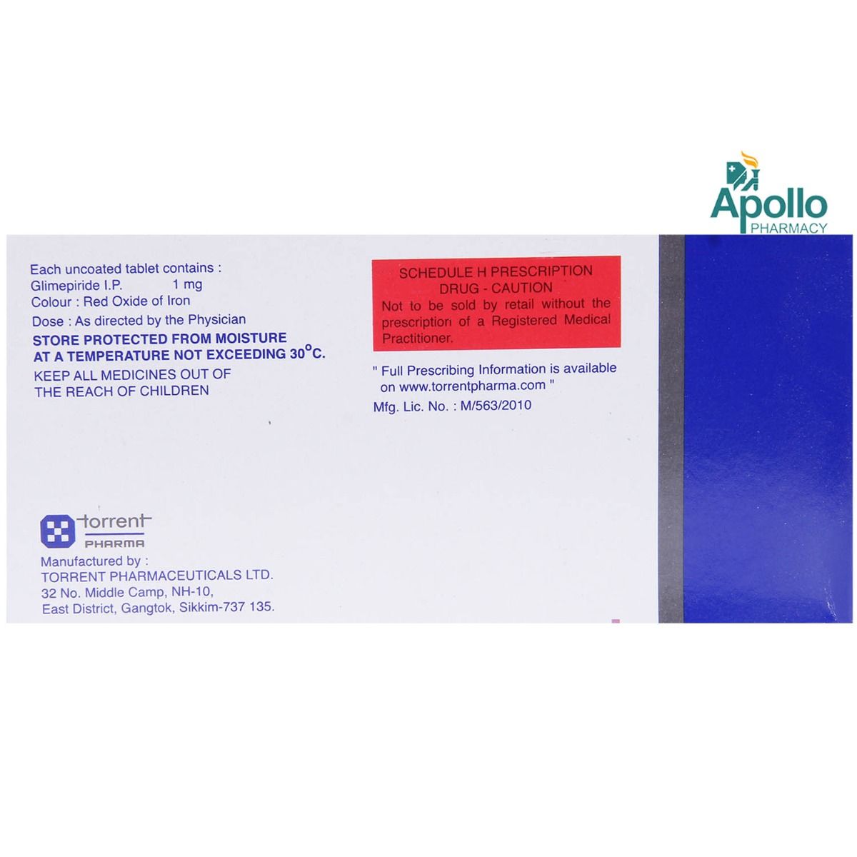 Azulix 1 Tablet 10's Price, Uses, Side Effects, Composition - Apollo ...