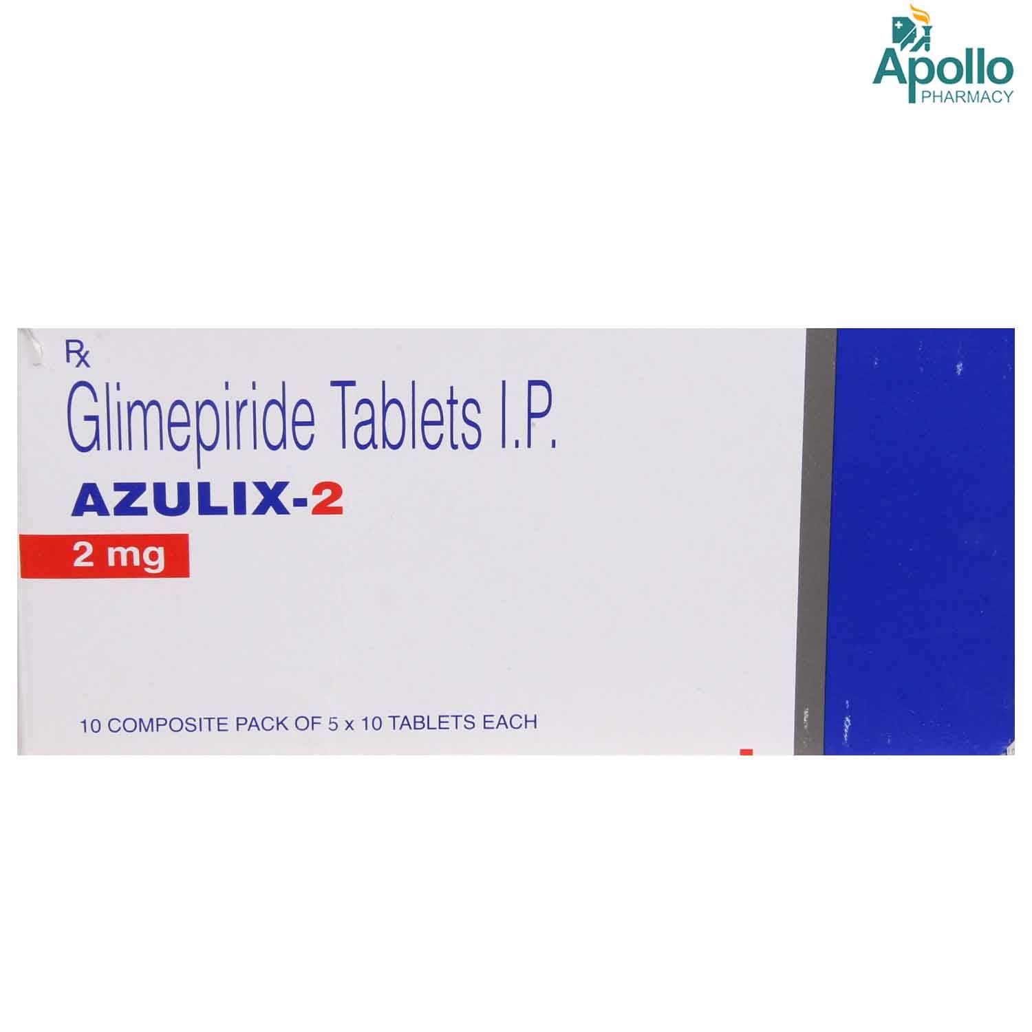 Azulix 2 Tablet | Uses, Side Effects, Price | Apollo Pharmacy