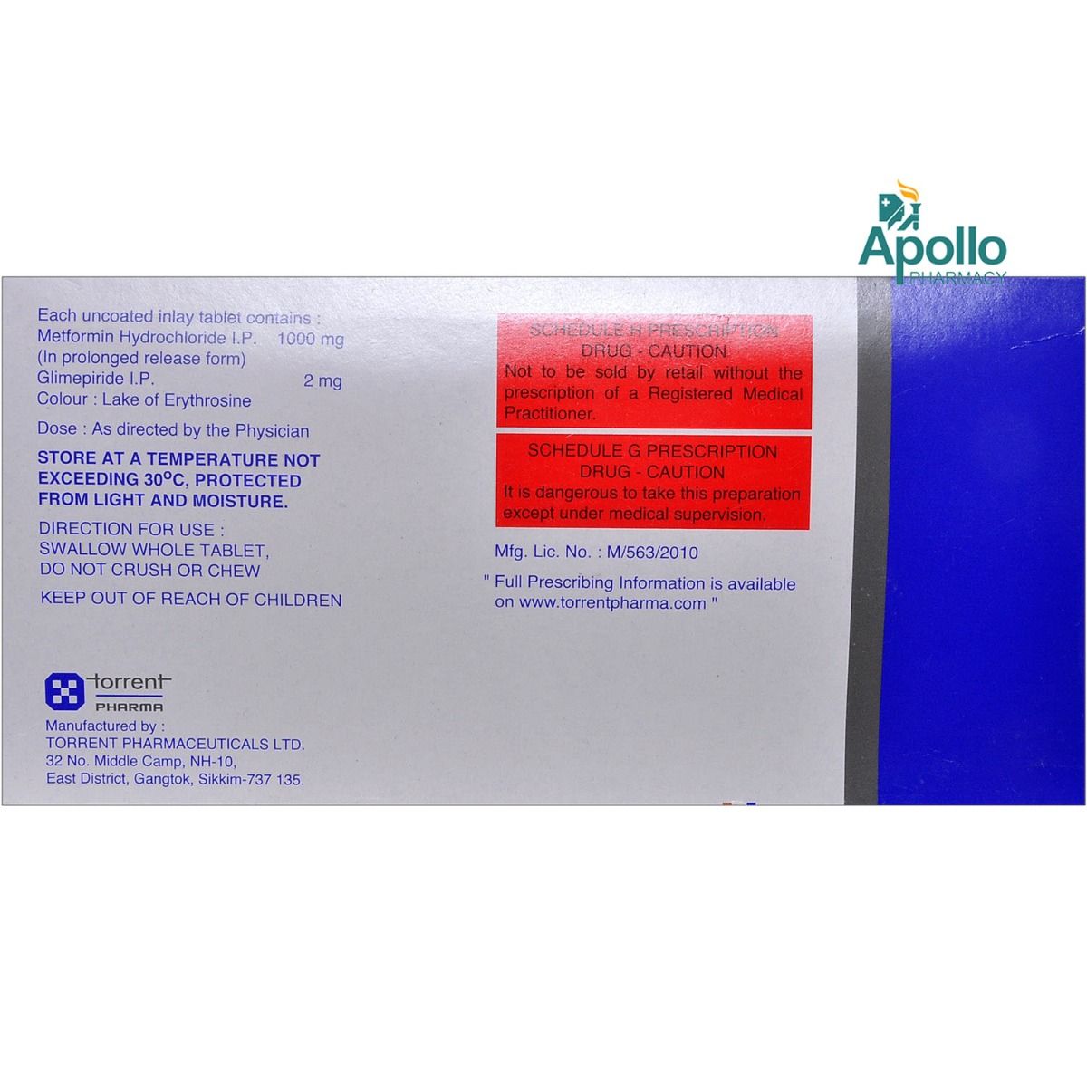 Azulix 2 MF Forte Tablet 15's Price, Uses, Side Effects, Composition ...